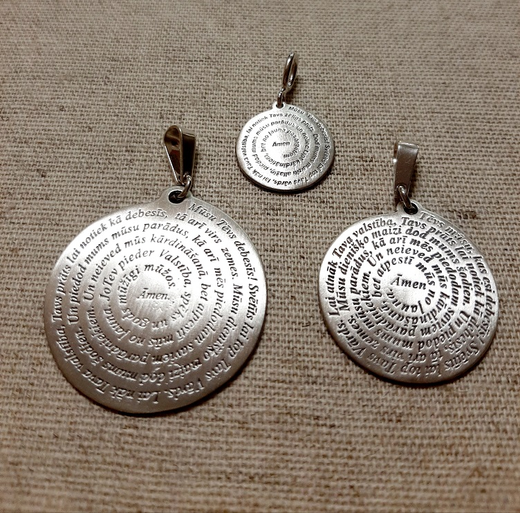 Sudraba kulons Tēvreize.